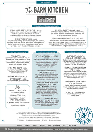 The Barn Kitchen – Blacker Hall Farm