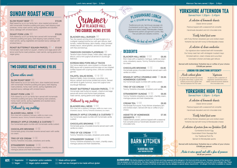 The Barn Kitchen – Blacker Hall Farm