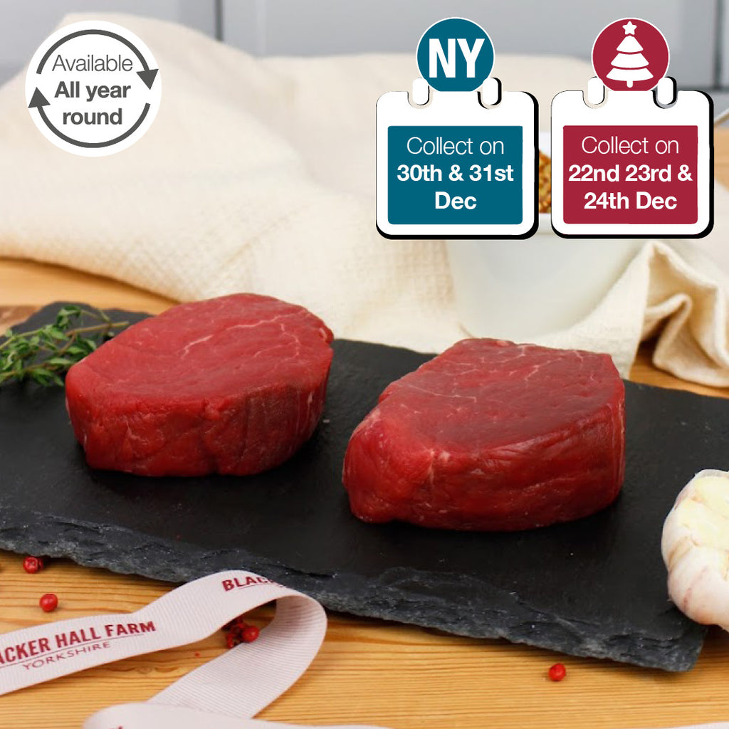Two Fillet Steaks 6oz – Blacker Hall Farm